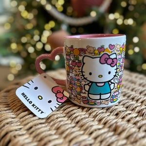 Hello Kitty | Dining | Hello Kitty Mug Heart Shaped Handle | Poshmark